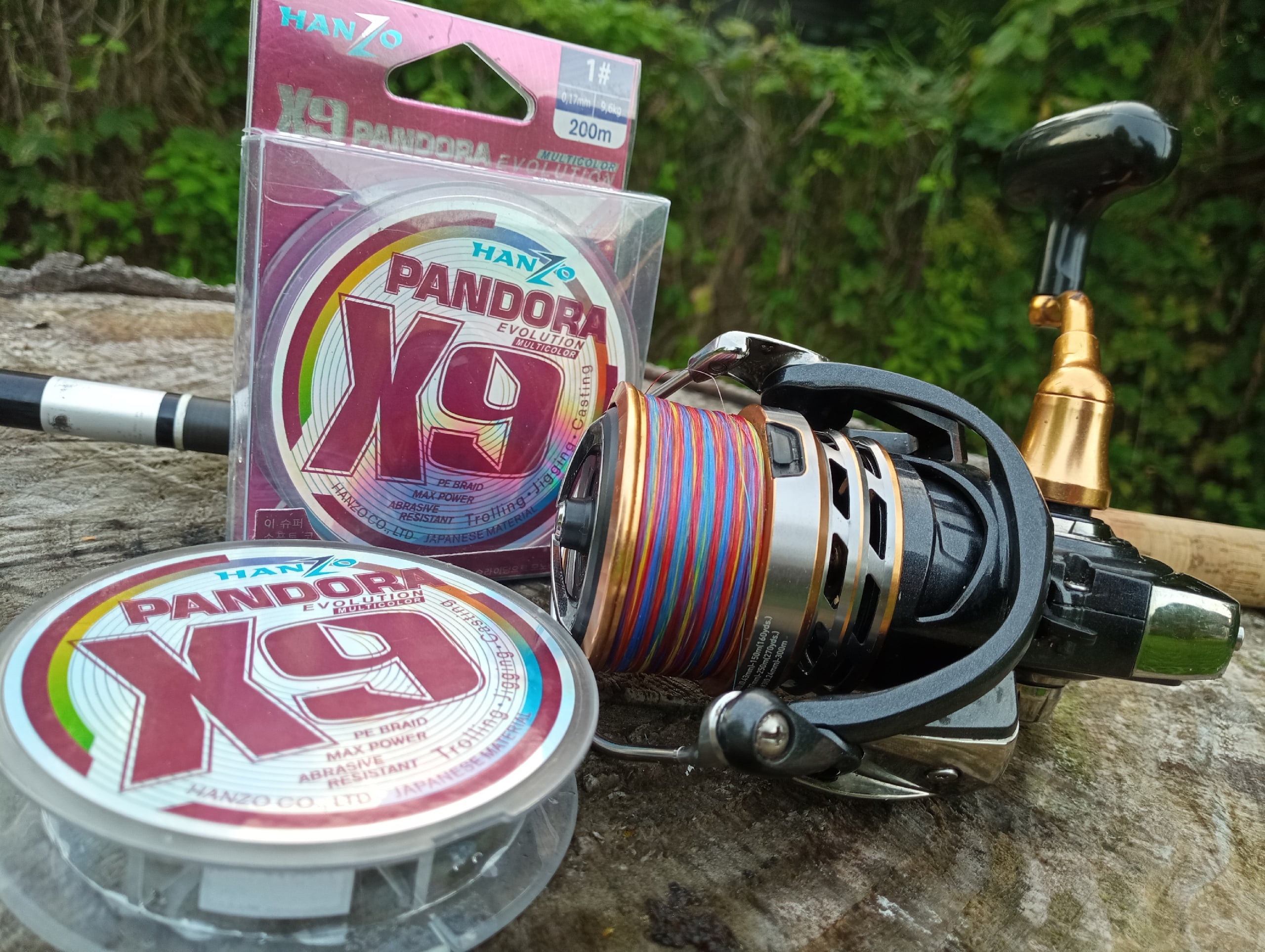 Обзор на плетеный шнур Hanzo Pandora X9 Evolution – Рыбалка на фидер ...